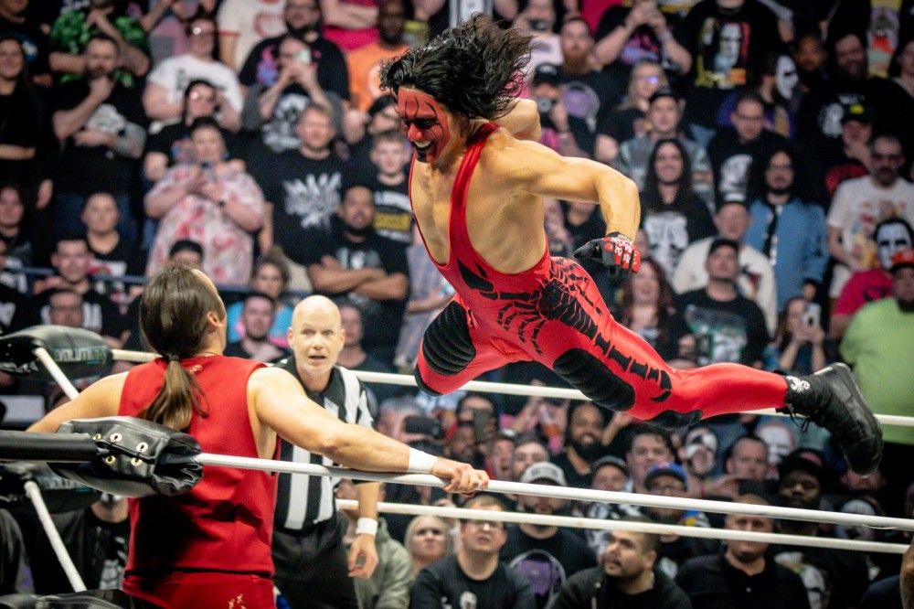 Steven Borden En Route Vers La Aew Lutte Quebec